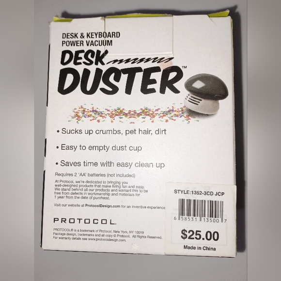 Protocol | Office | Protocol Desk Duster Desk Keyboard Power Vacuum ...